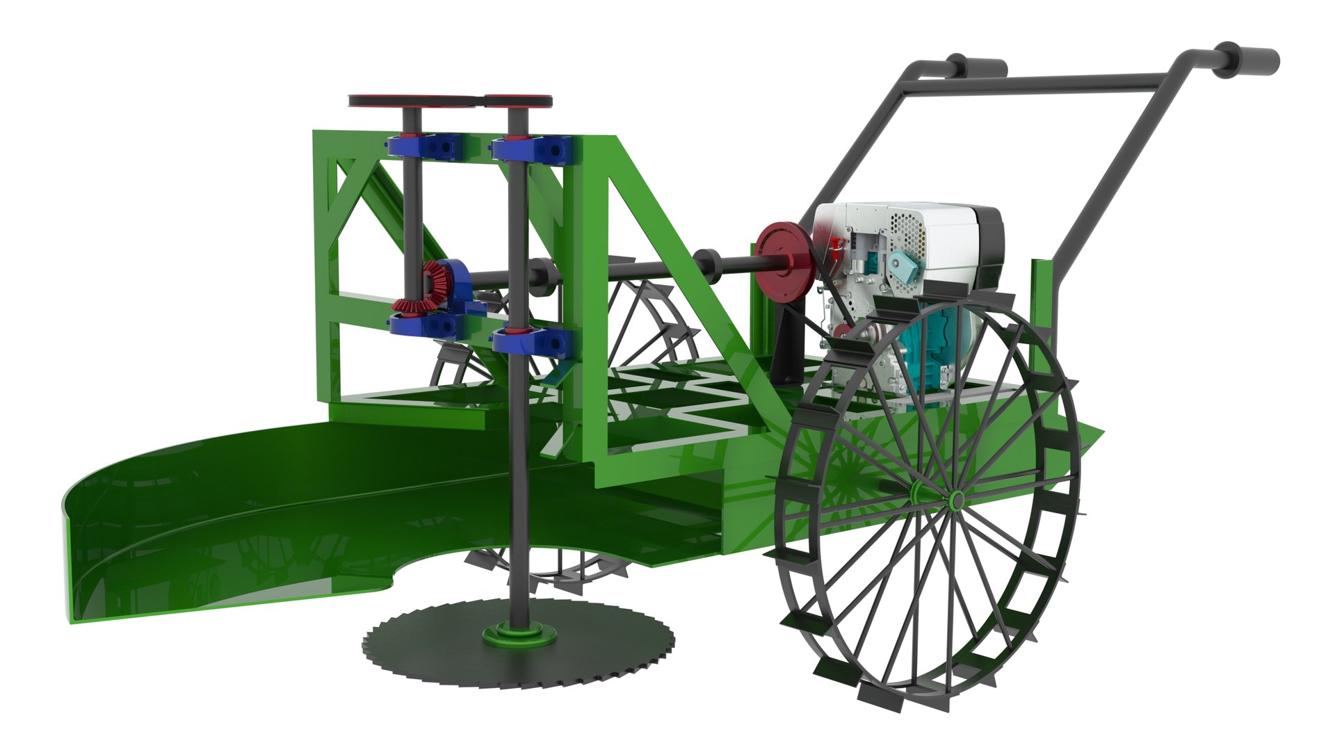 Rice Cutter - Alat Pemotong Padi 3D Model - TurboSquid 2052801