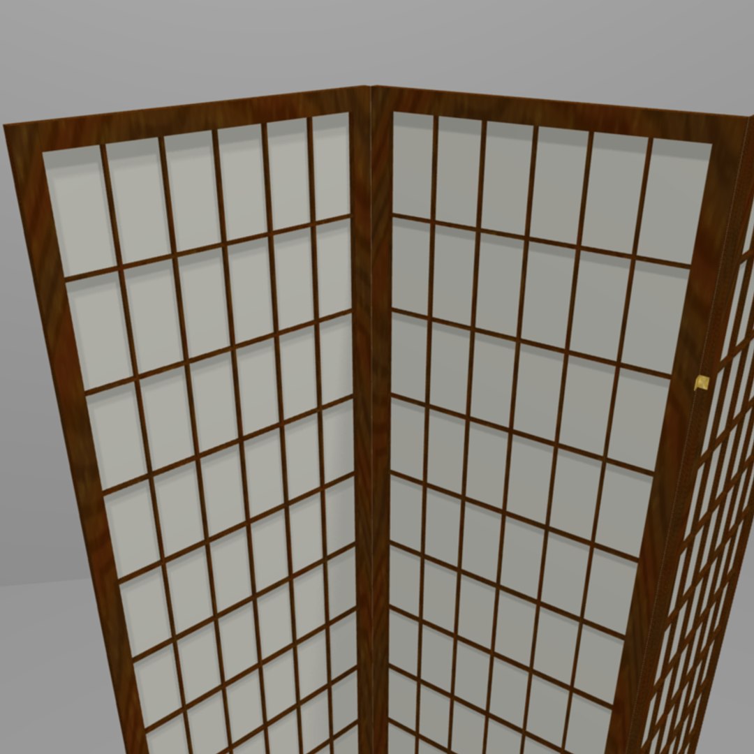 3d Decorative Screen Model