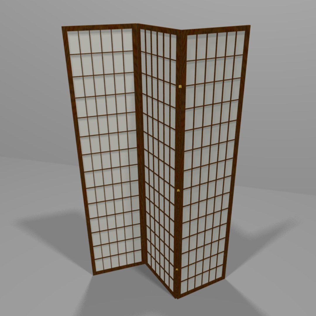 3d Decorative Screen Model