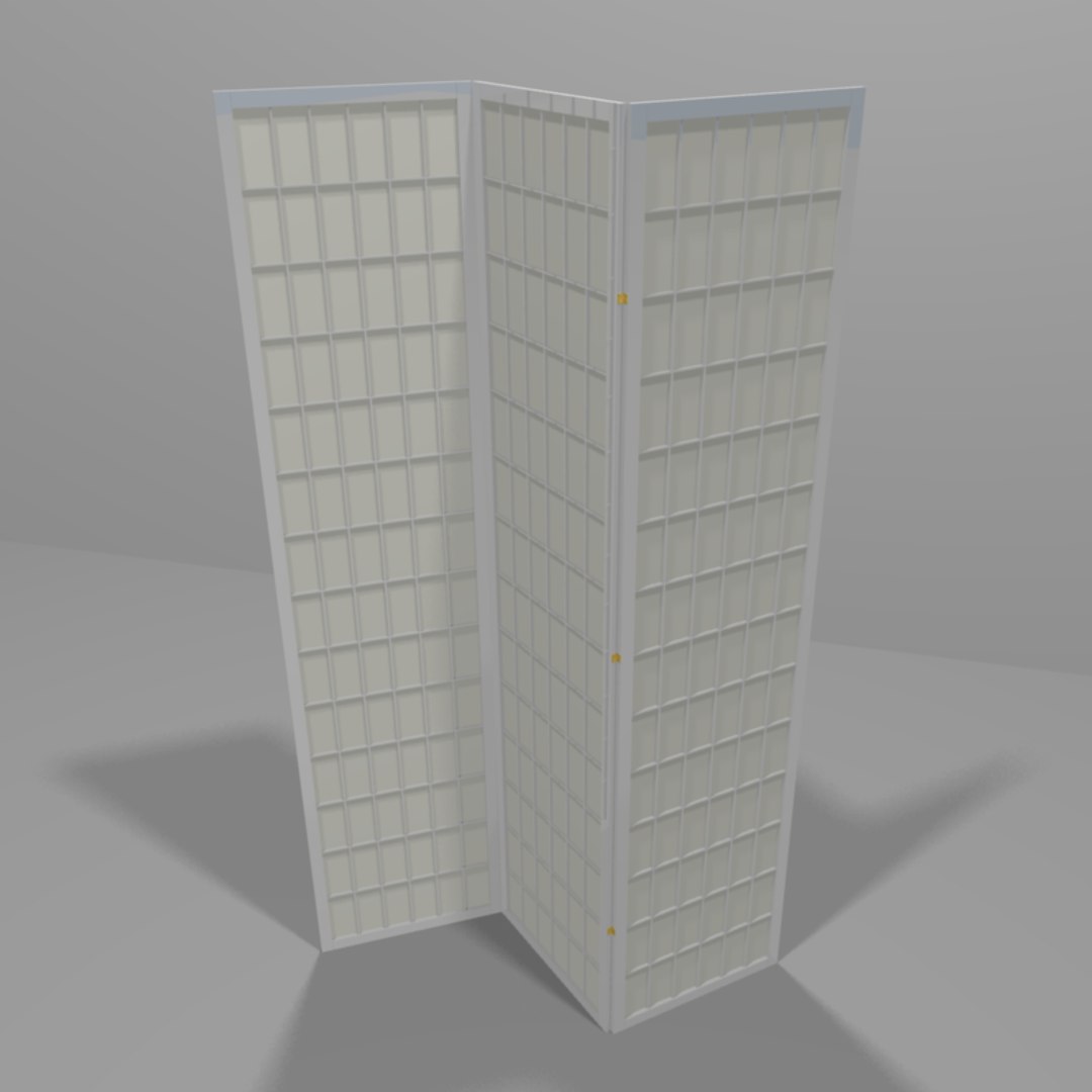 3d Decorative Screen Model