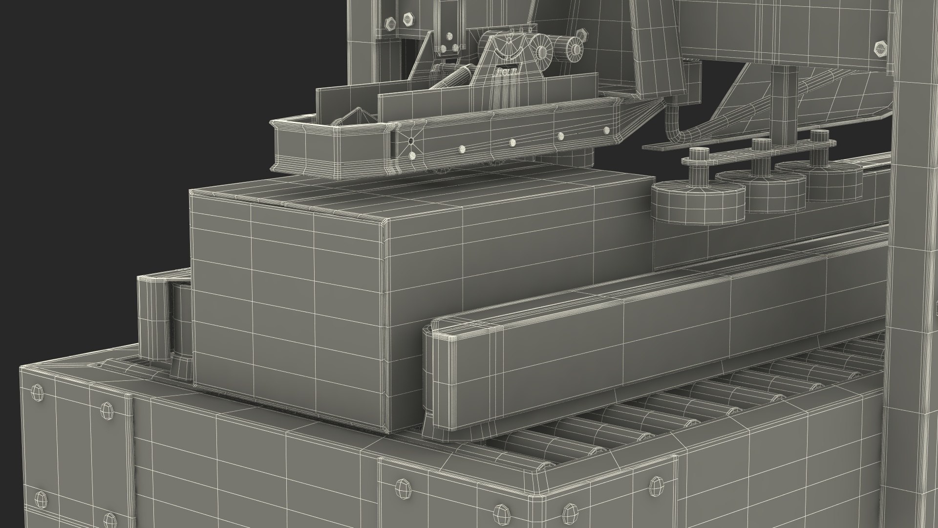 Auto Carton Packing Machine Yellow Rigged for Cinema 4D 3D - TurboSquid ...