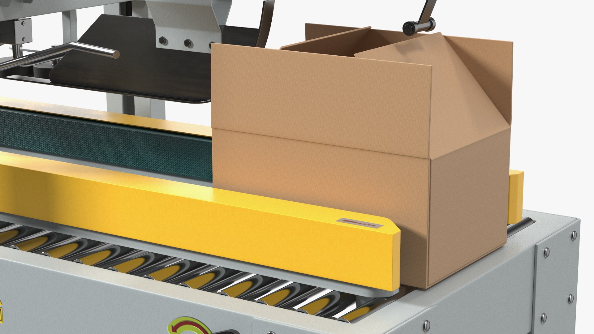 Auto Carton Packing Machine Yellow Rigged for Cinema 4D 3D - TurboSquid ...