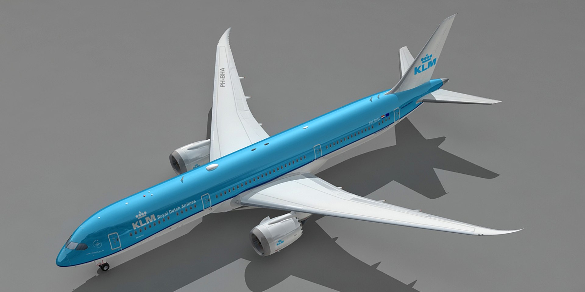 Boeing 787-9 Dreamliner Plane 3d Model