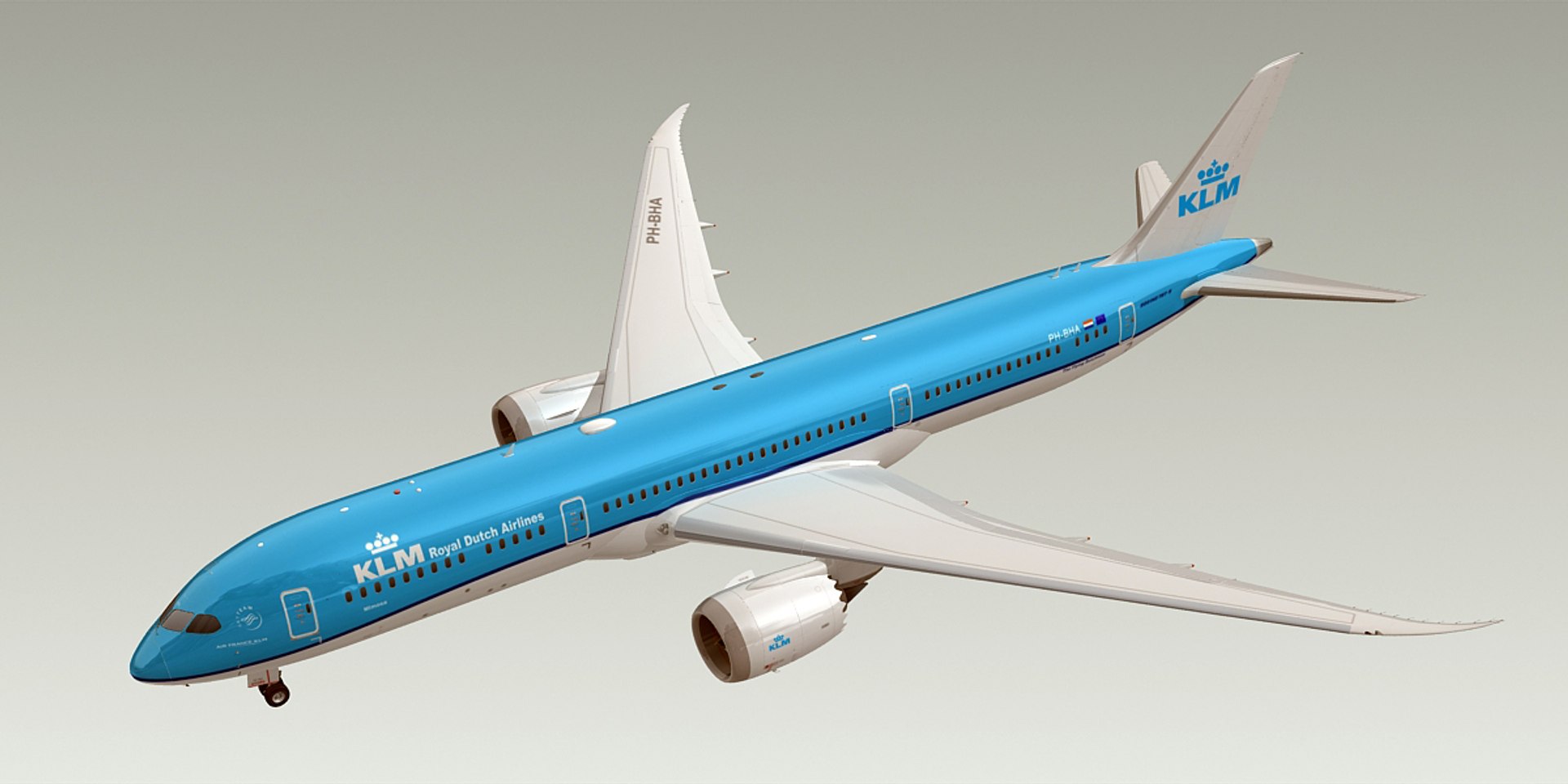 boeing 787-9 dreamliner plane 3d model