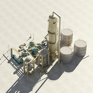 Refinery 3D Models for Download | TurboSquid