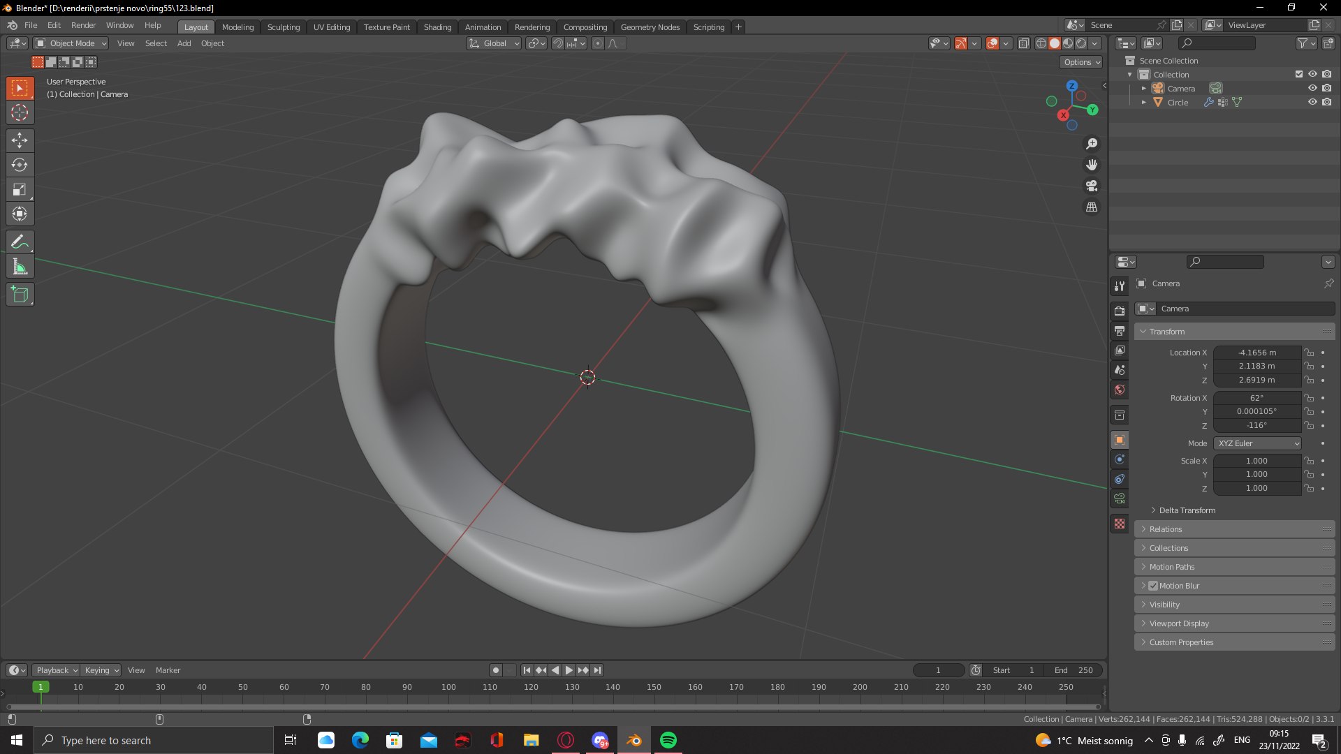 3D Ring Printable - TurboSquid 1991611