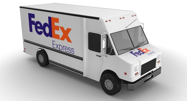 modelo 3d Camión FedEx (1) - TurboSquid 1314676