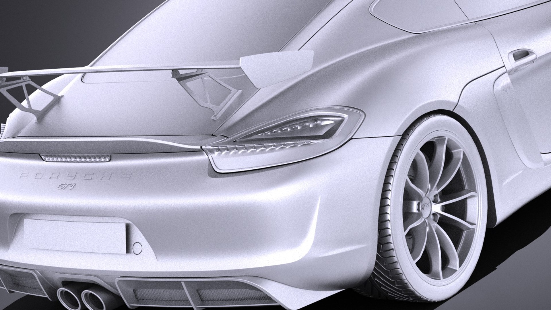 2016 Porsche Gt4 3D Model - TurboSquid 1225820