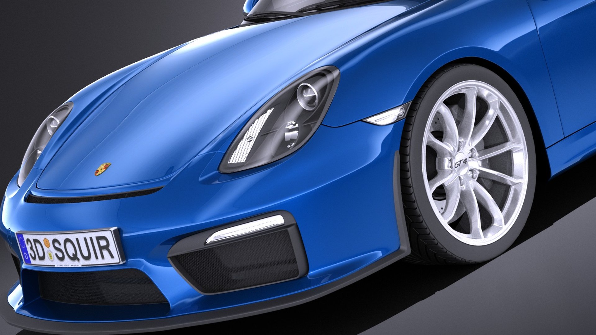 2016 Porsche Gt4 3D Model - TurboSquid 1225820
