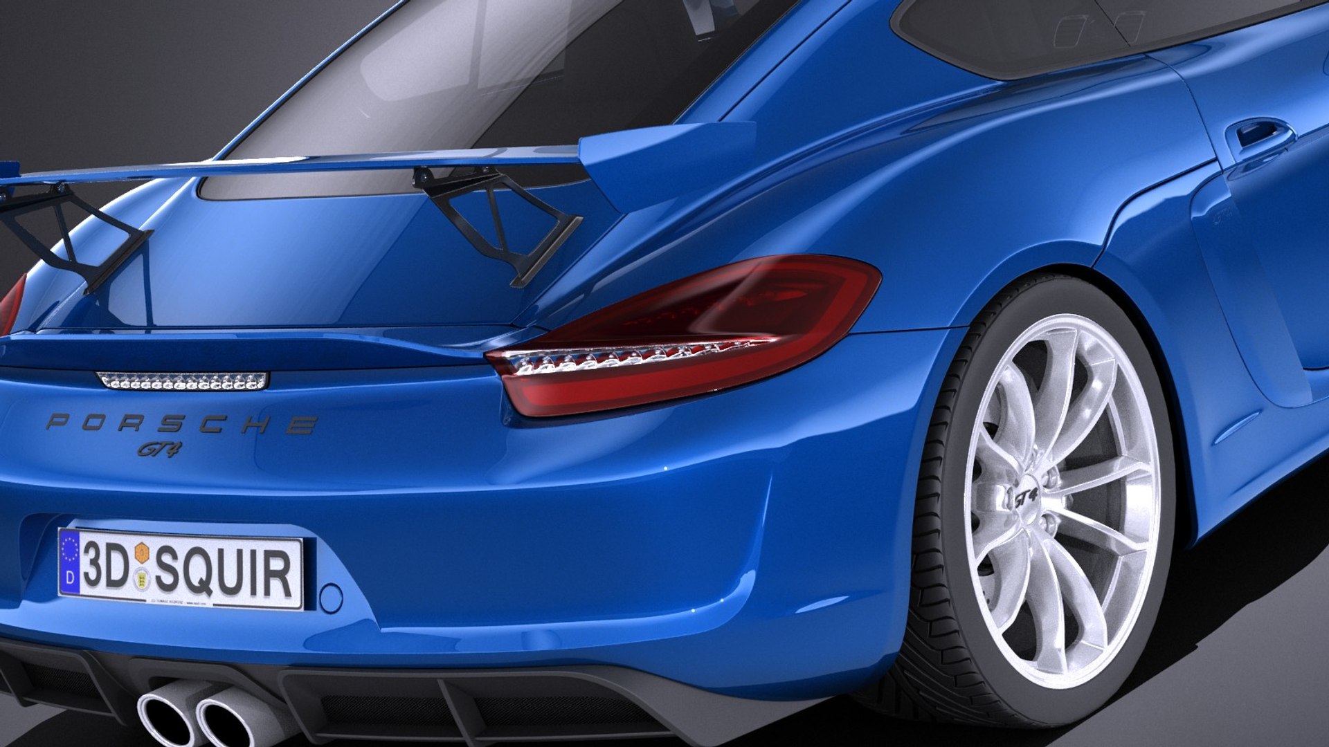 2016 Porsche Gt4 3D Model - TurboSquid 1225820