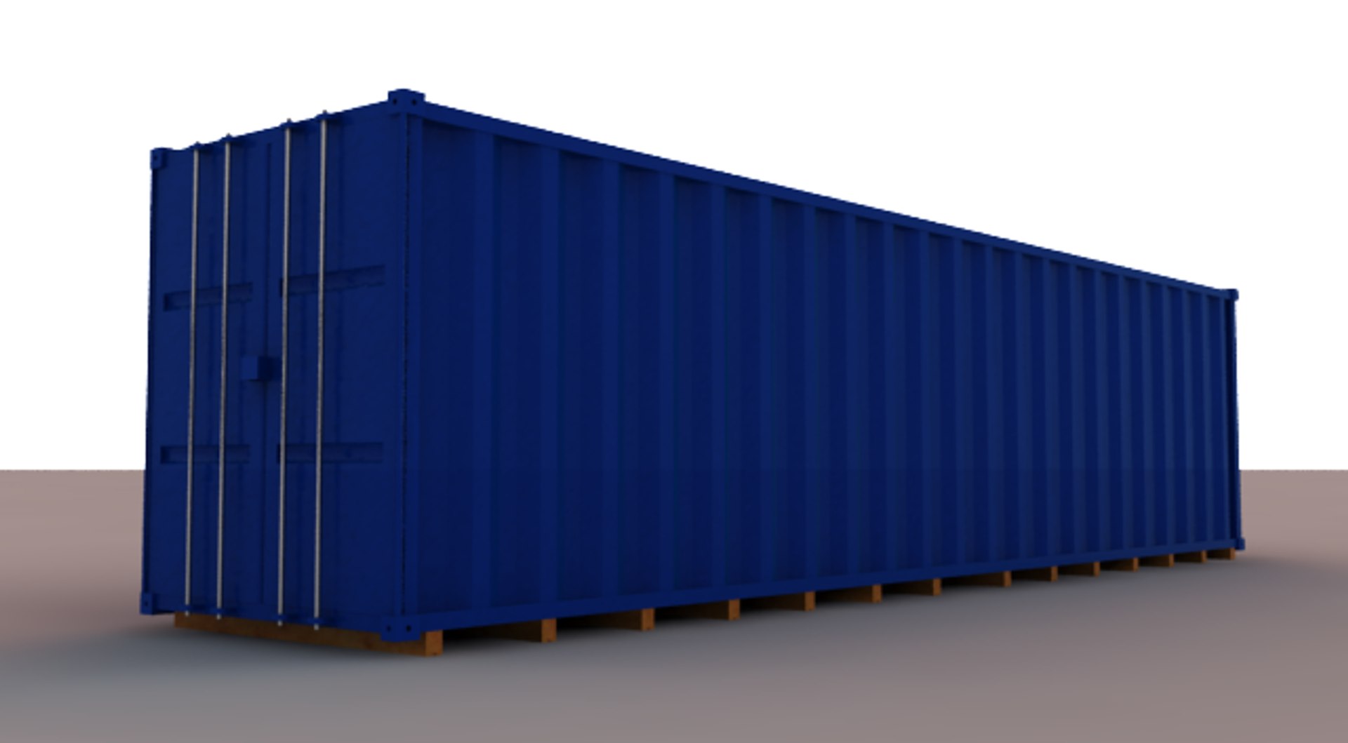 3ds Max Shipping Container
