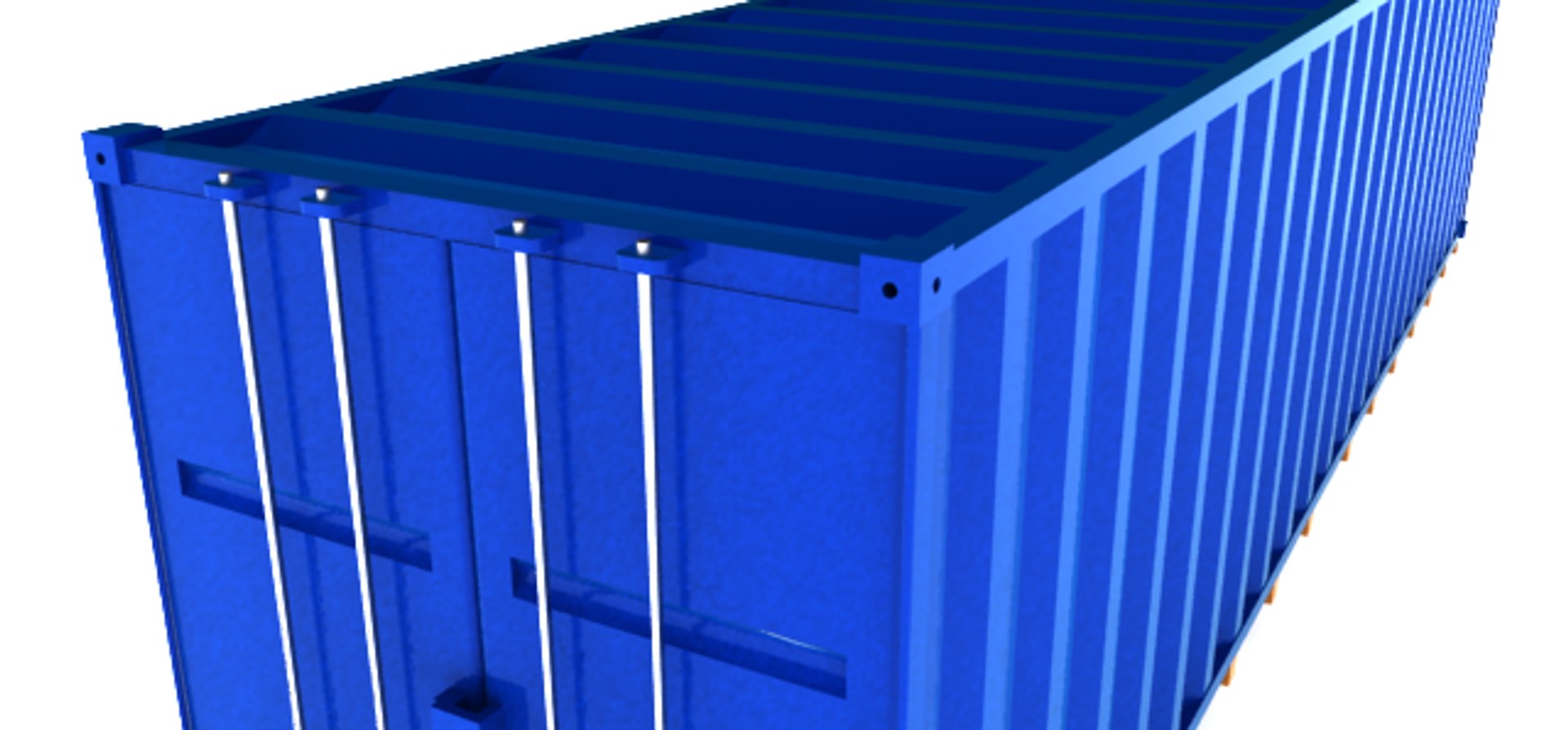 3ds Max Shipping Container