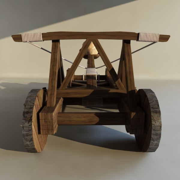 3d catapult model