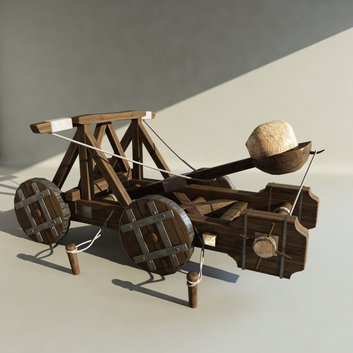 3d catapult model