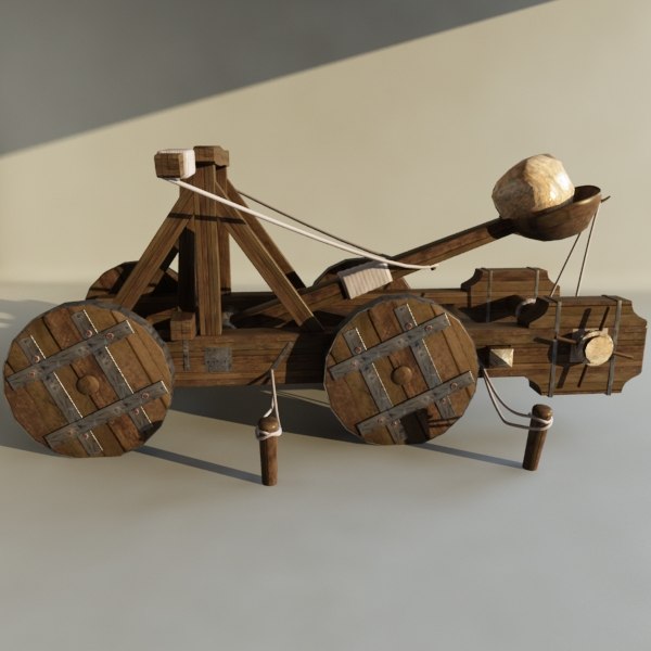 3d catapult model