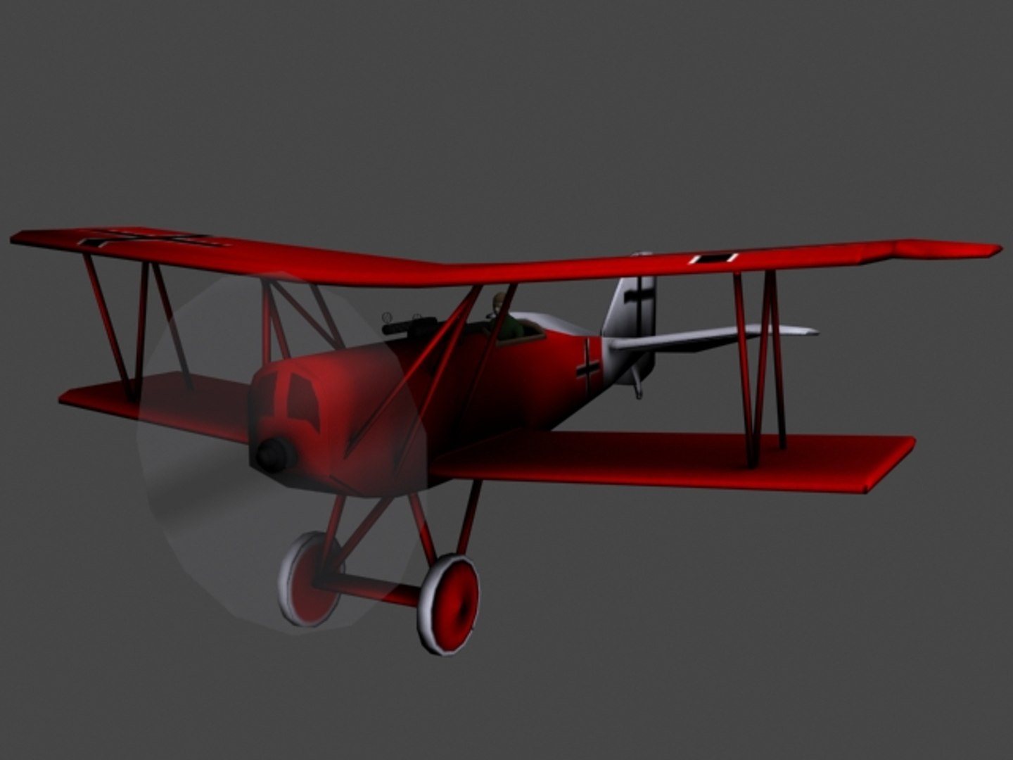 3d Model Wwi Rival Biplane Pack