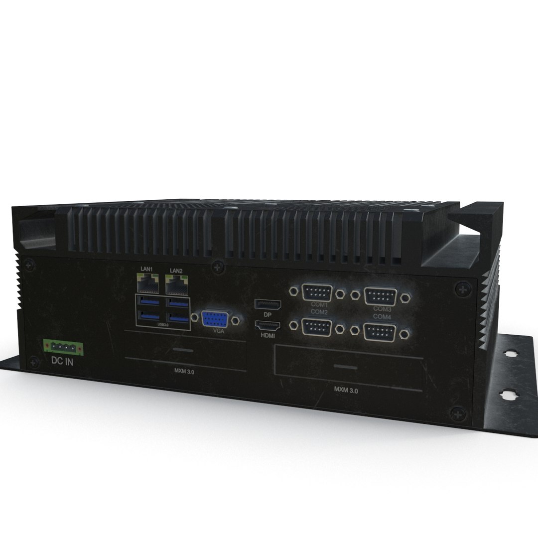 Industrial Mini Pc Model - TurboSquid 1688936