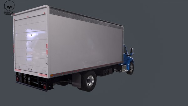 modelo 3d Camión eléctrico internacional eMV Box - TurboSquid 2052915