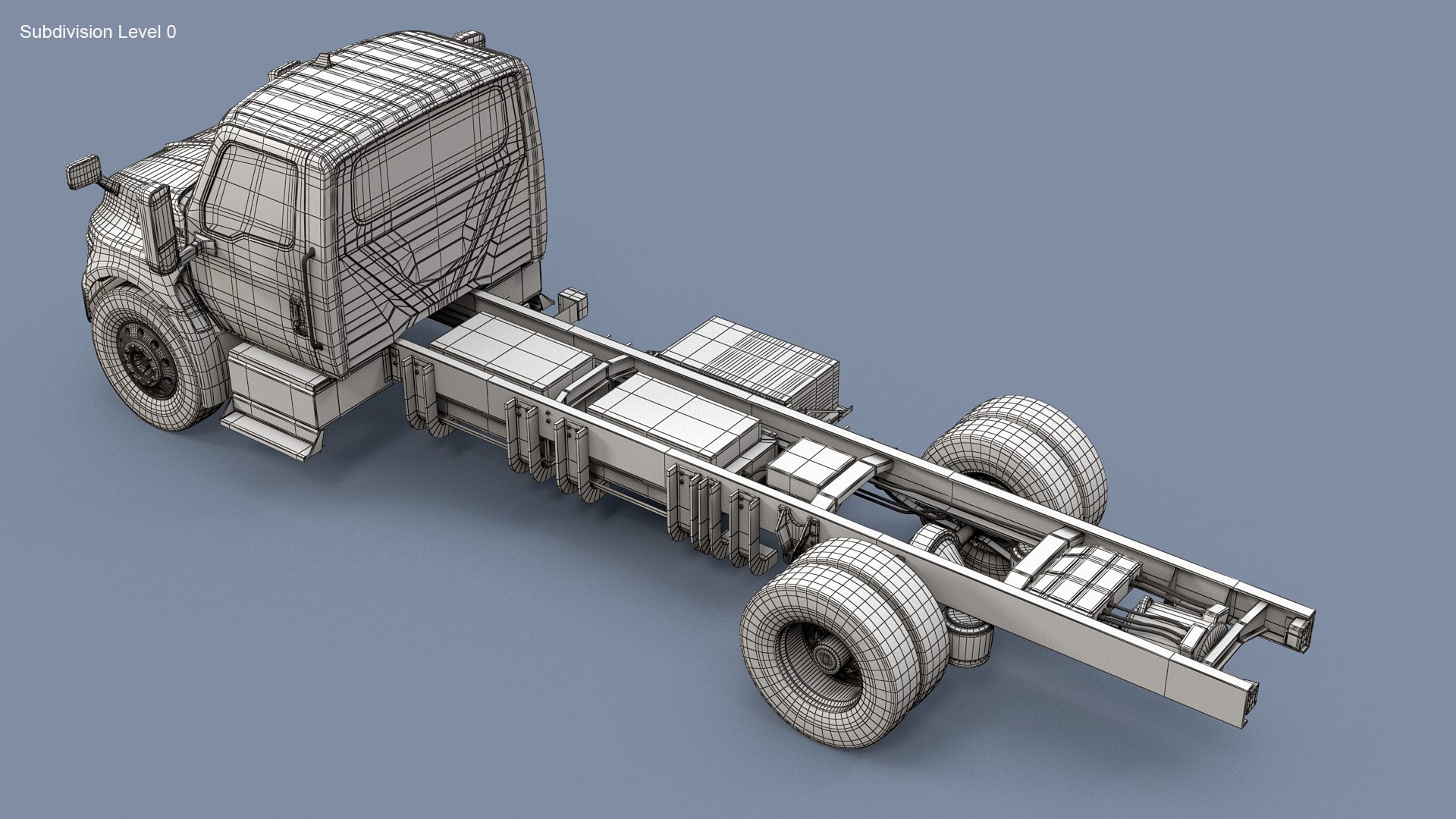 3D International eMV Box Electric Truck - TurboSquid 2052915