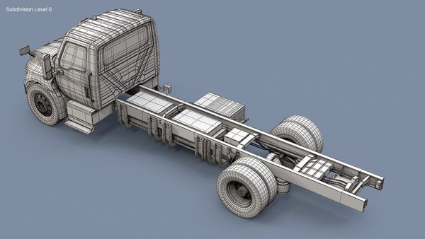 modelo 3d Camión eléctrico internacional eMV Box - TurboSquid 2052915