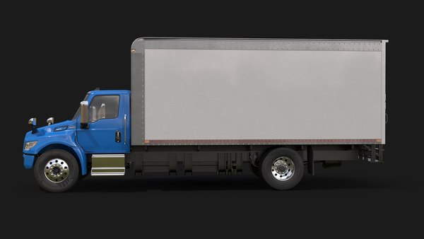 modelo 3d Camión eléctrico internacional eMV Box - TurboSquid 2052915