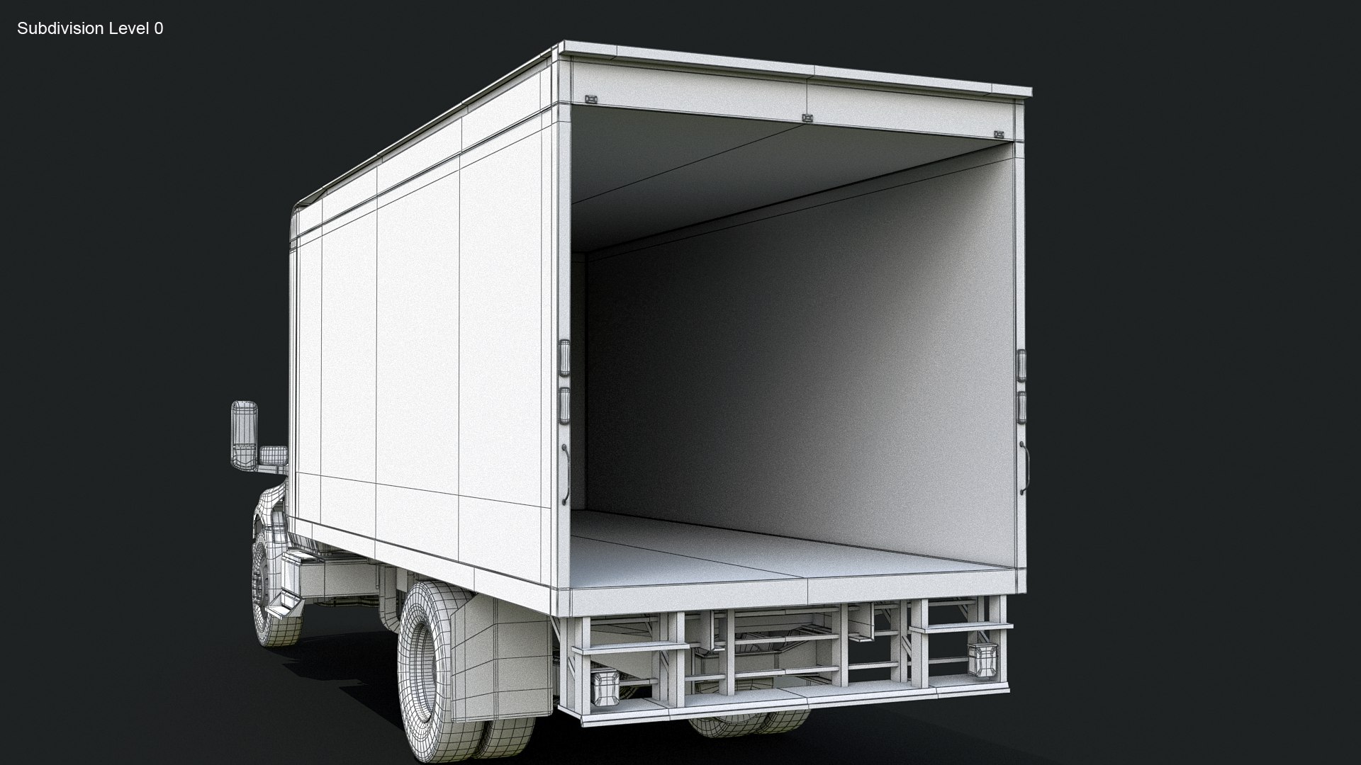 3D International eMV Box Electric Truck - TurboSquid 2052915