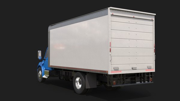 modelo 3d Camión eléctrico internacional eMV Box - TurboSquid 2052915