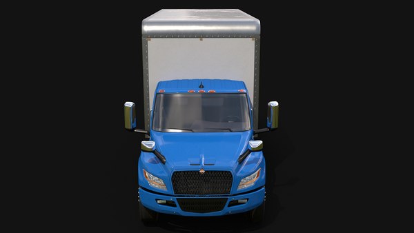 modelo 3d Camión eléctrico internacional eMV Box - TurboSquid 2052915
