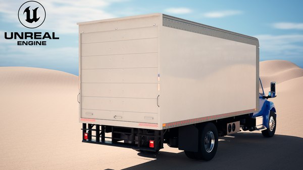 modelo 3d Camión eléctrico internacional eMV Box - TurboSquid 2052915