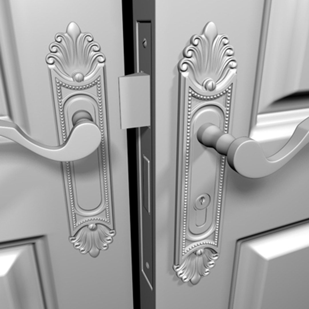 3d Model Of Door Handle