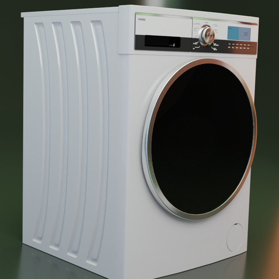 3D Model Washing Machine - TurboSquid 1270289