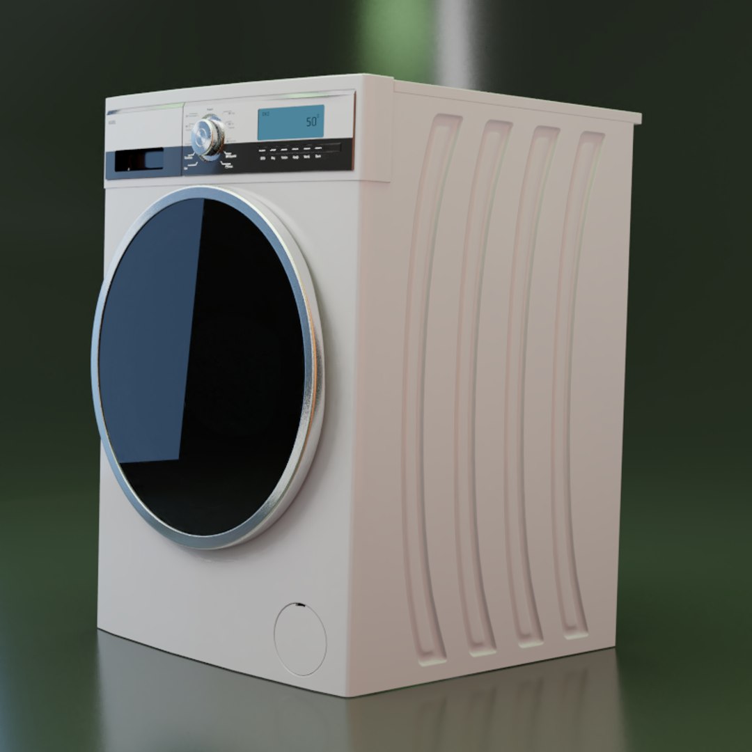 3D Model Washing Machine - TurboSquid 1270289