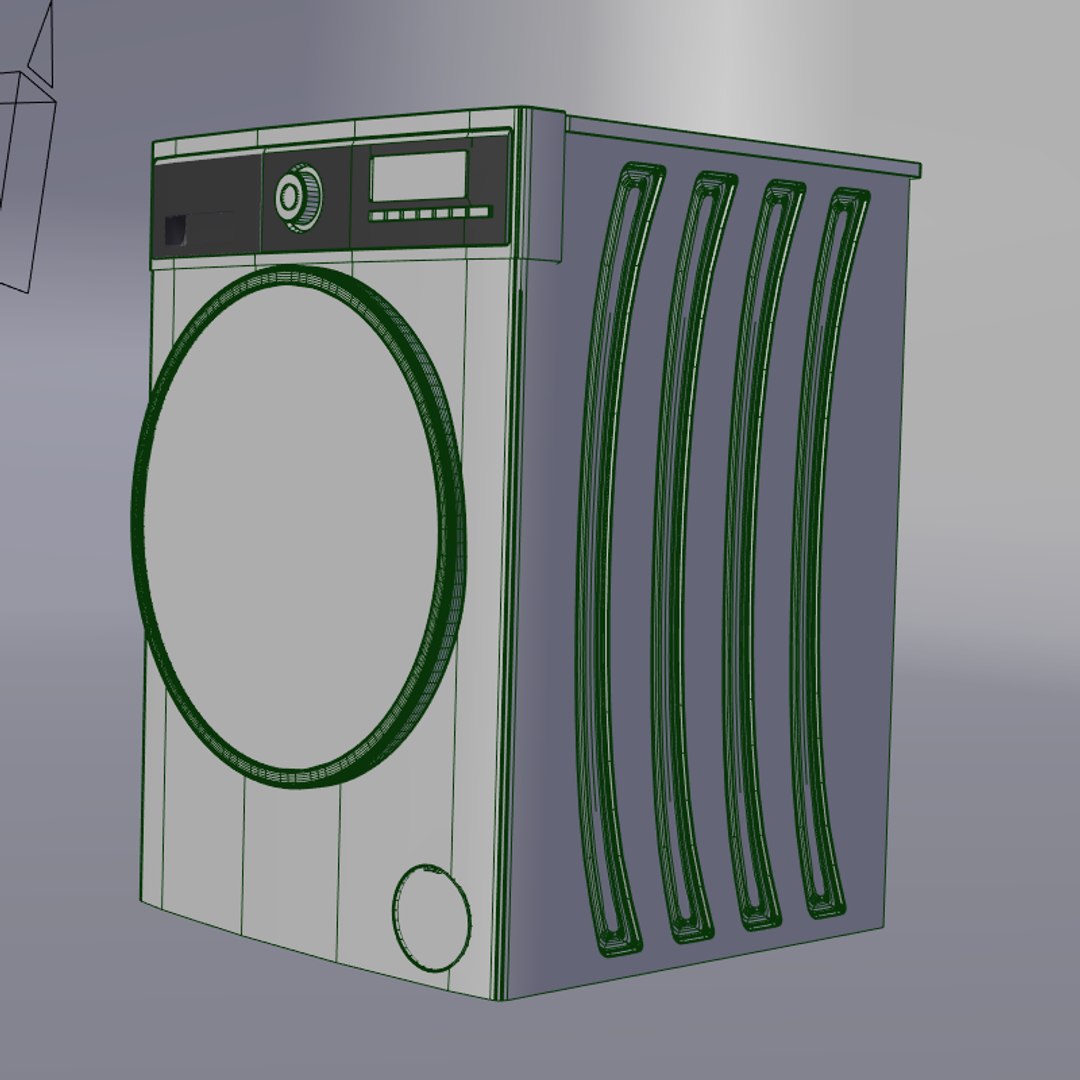 3D Model Washing Machine - TurboSquid 1270289