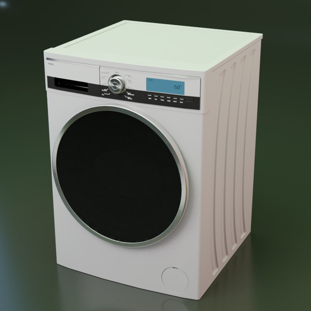 3D Model Washing Machine - TurboSquid 1270289