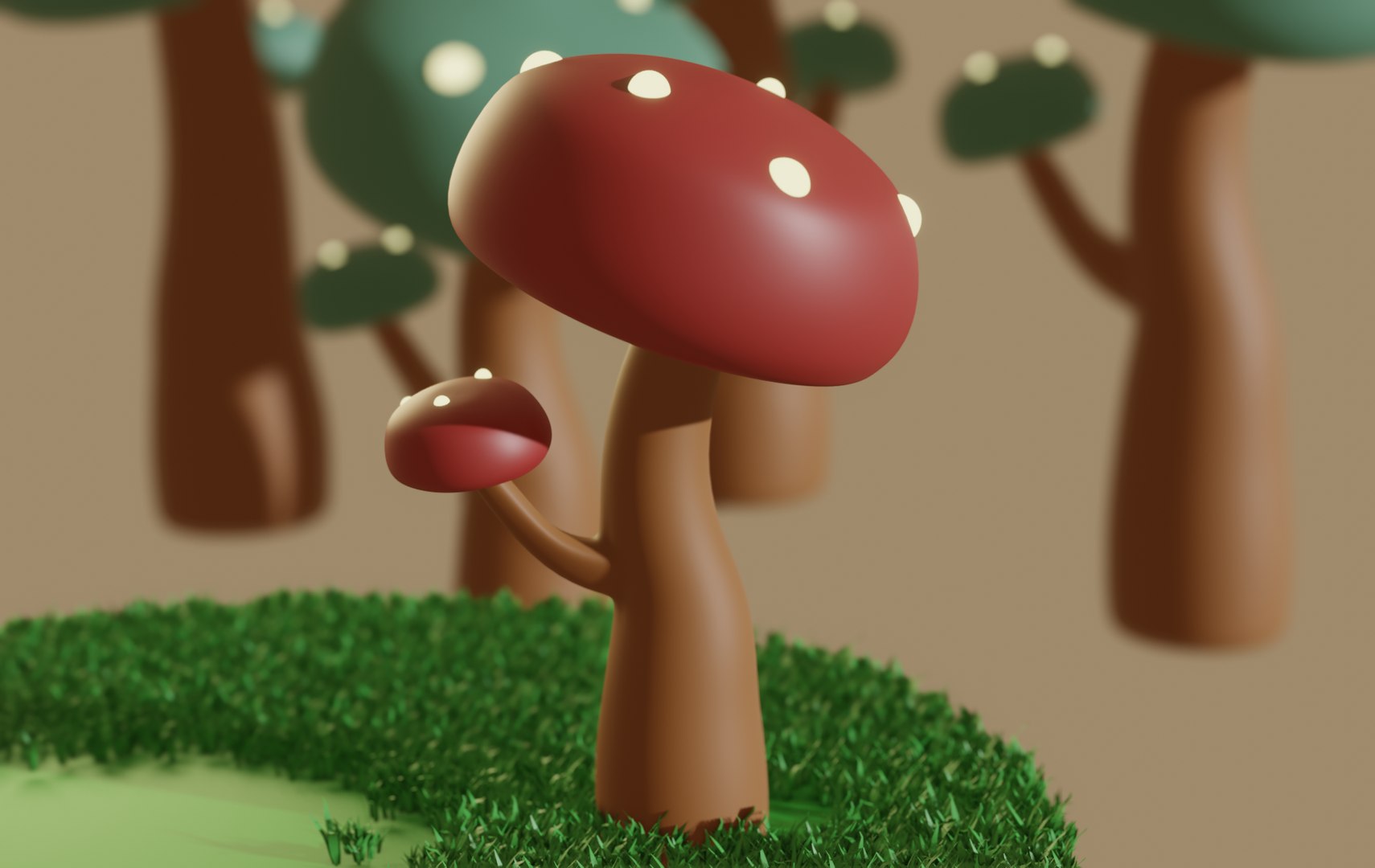 Easter Scene Bunny Carrot House 3D Model - TurboSquid 1875779