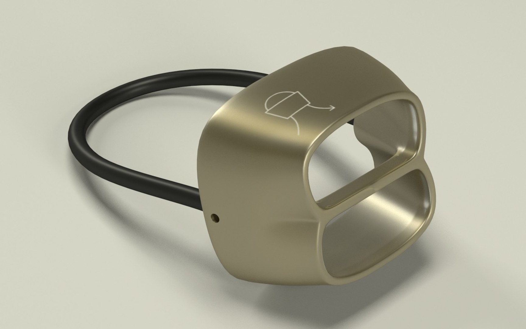 3d Model Rock Climbing Tubular Device