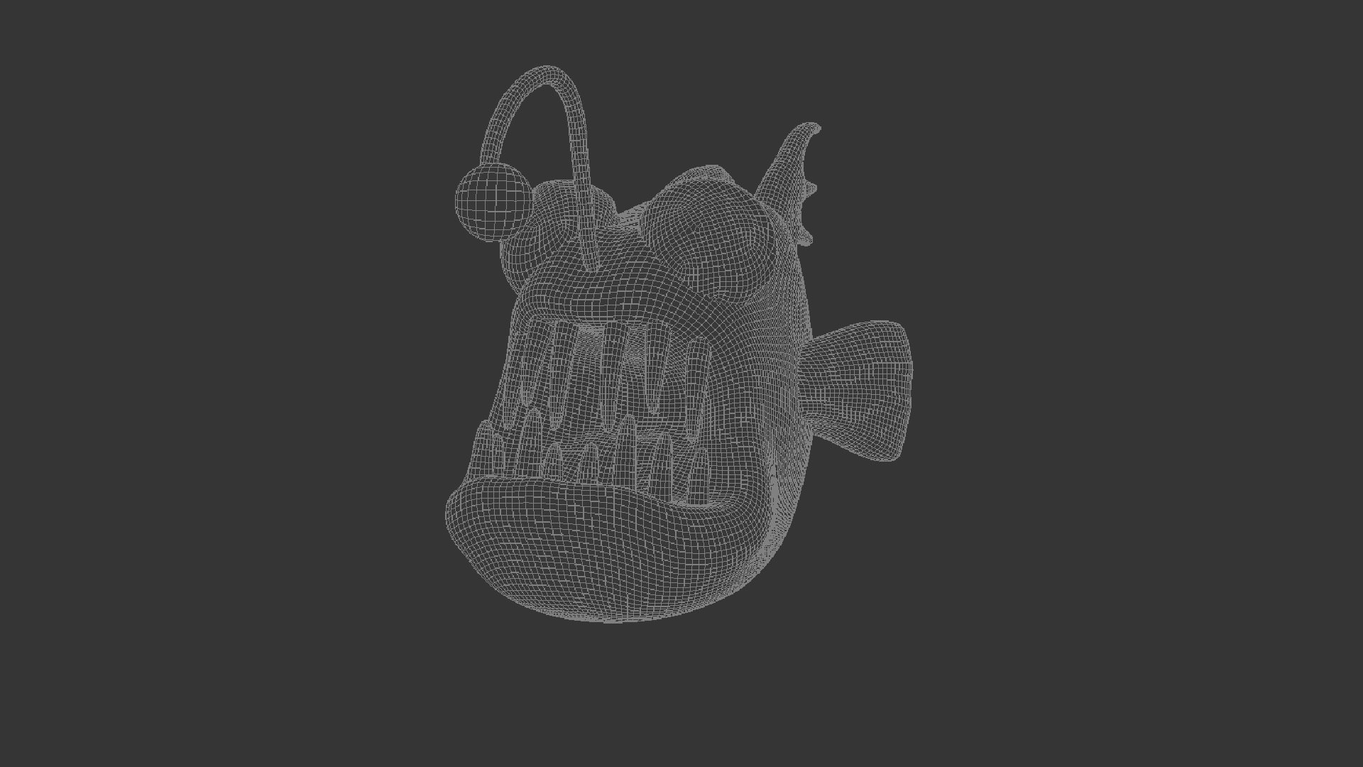 Evil Fish Toon 3D Model - TurboSquid 2353384