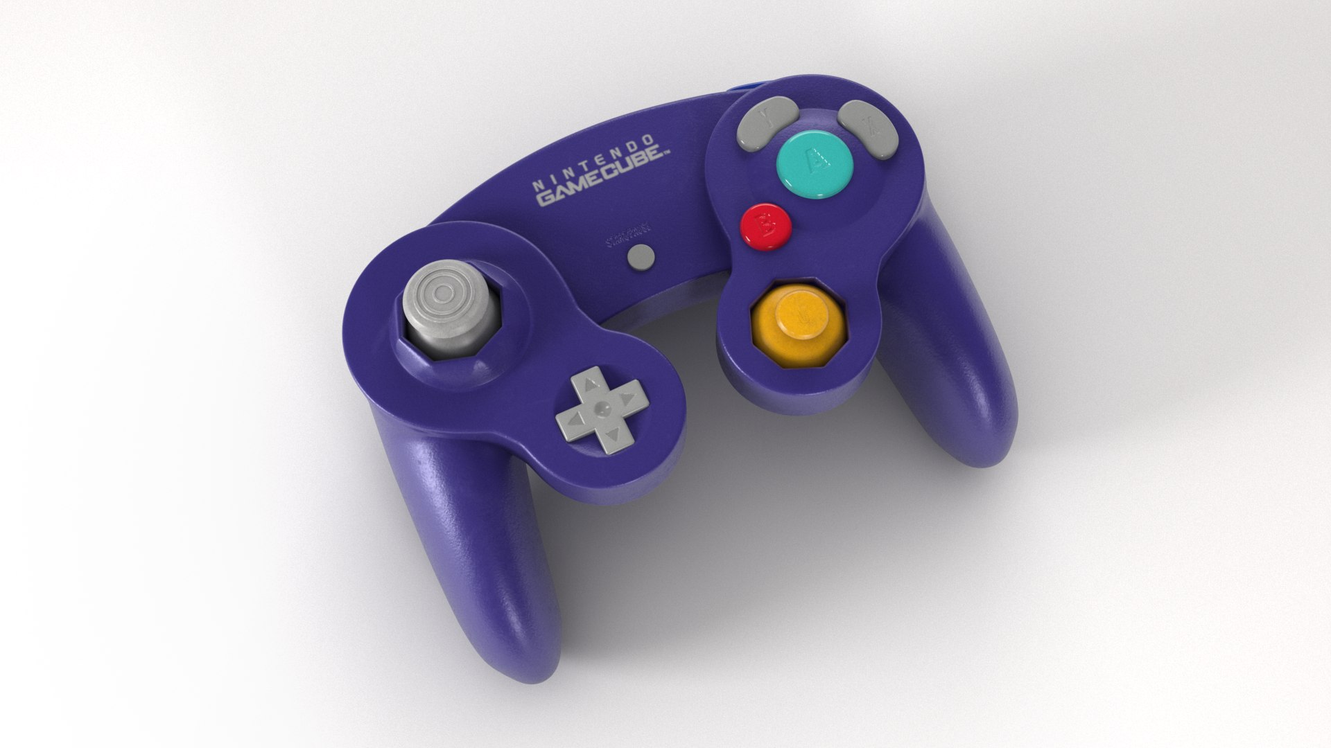 Gamecube Controller 3D Model - TurboSquid 1988549