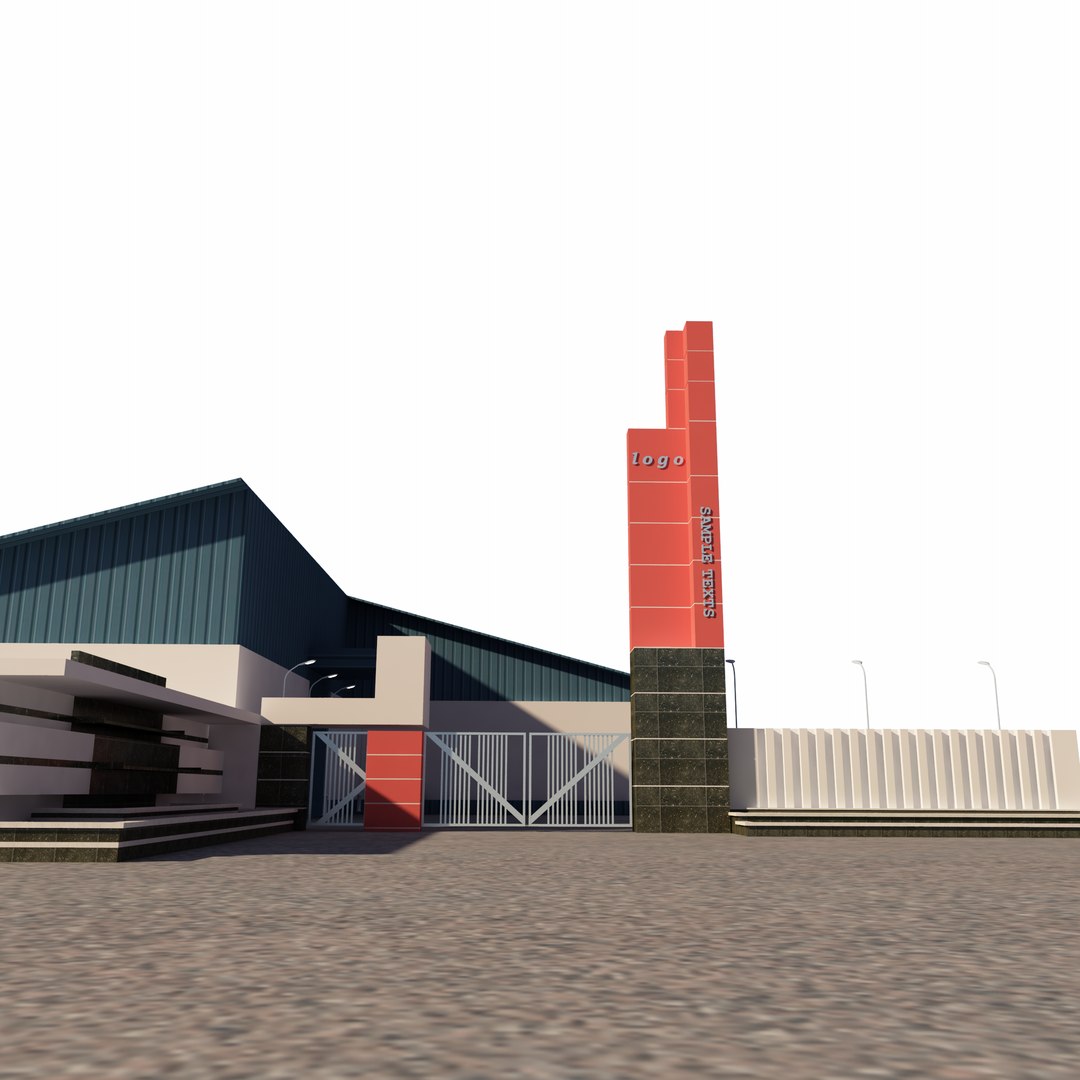 3D Entrance - TurboSquid 1548839
