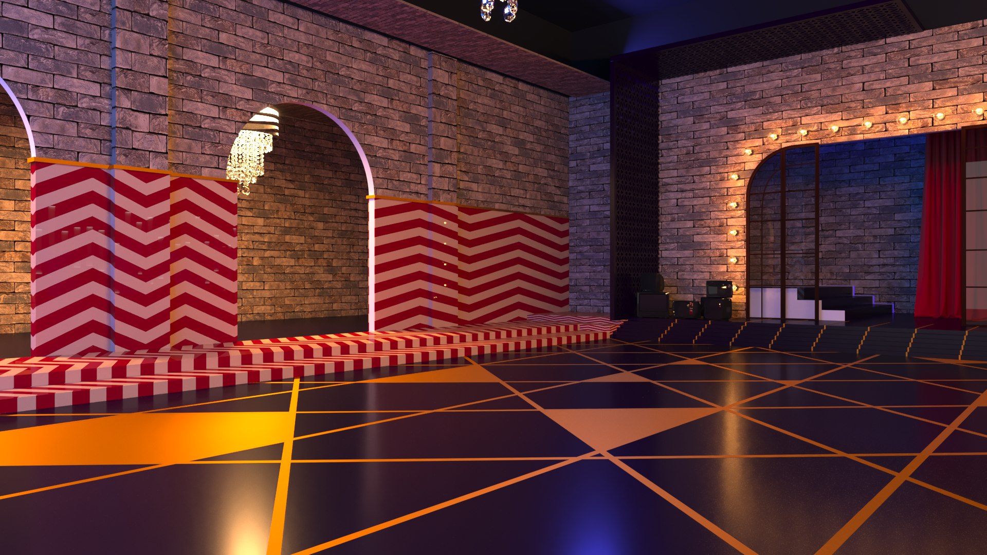 Free Virtual Set Entertainment 3D Model - TurboSquid 1737806