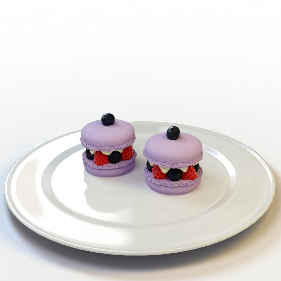 Macaron 010 3d Model
