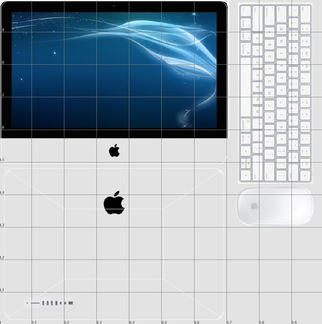 Apple Desktop Computer 3D Model - TurboSquid 1756016