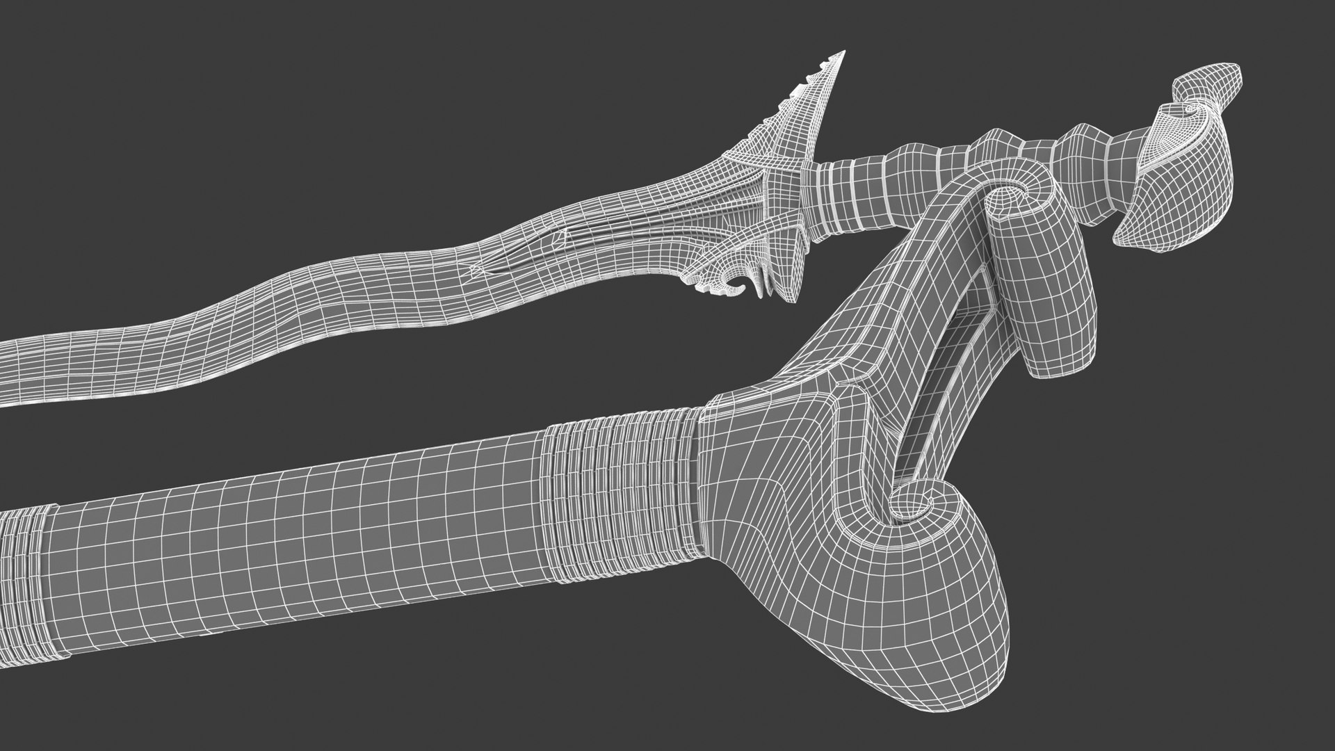 Kalis Sword 3D Model - TurboSquid 1760527