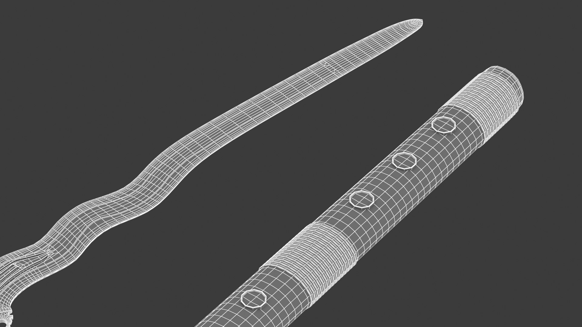 Kalis Sword 3D Model - TurboSquid 1760527