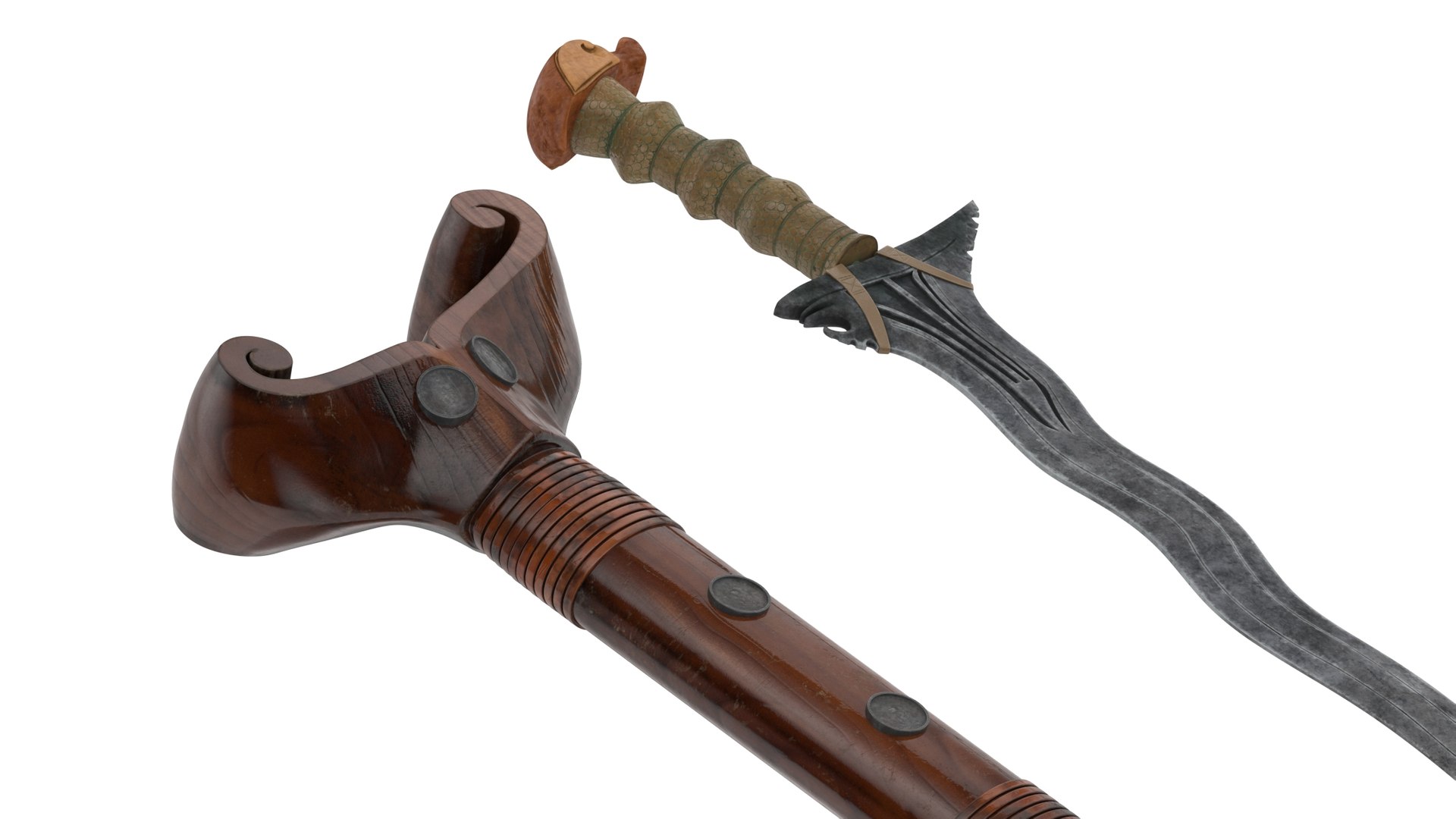 Kalis Sword 3D Model - TurboSquid 1760527