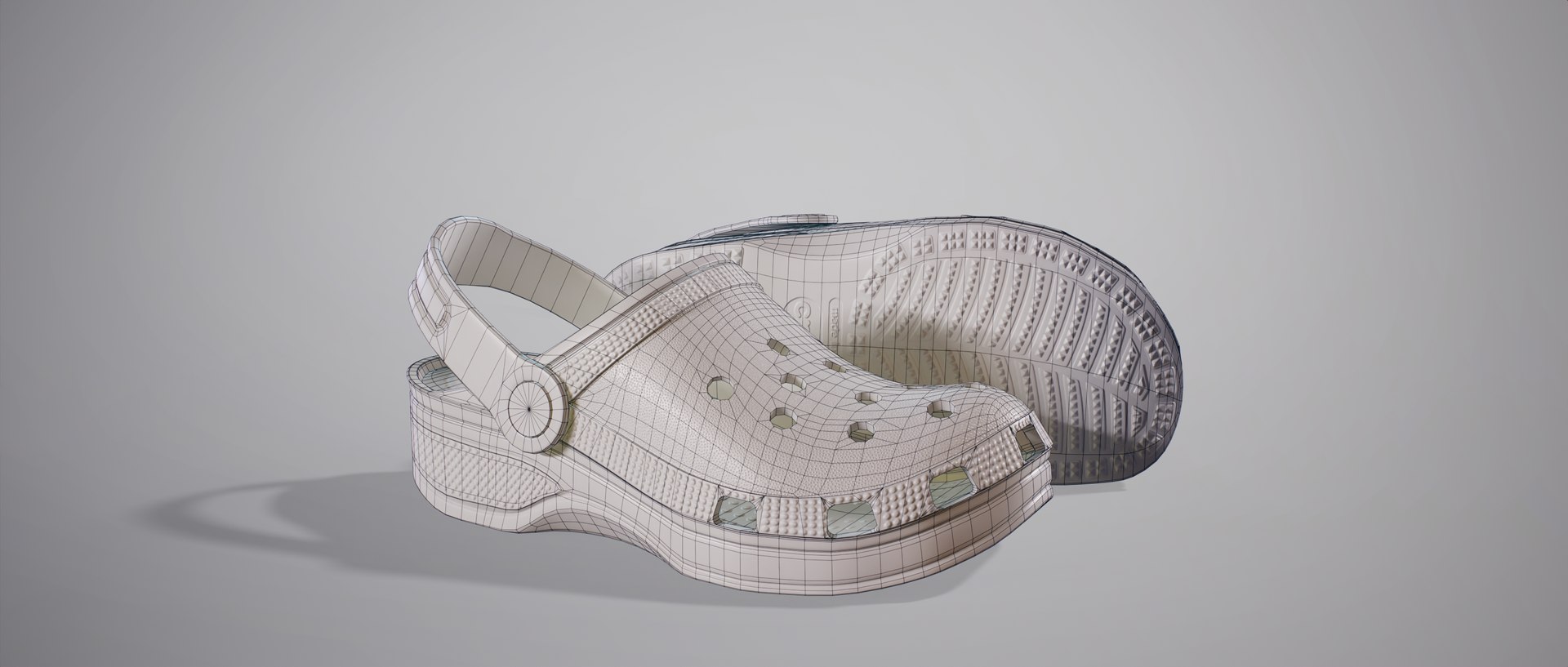 Crocs Classic Clog 3D Model - TurboSquid 2088297