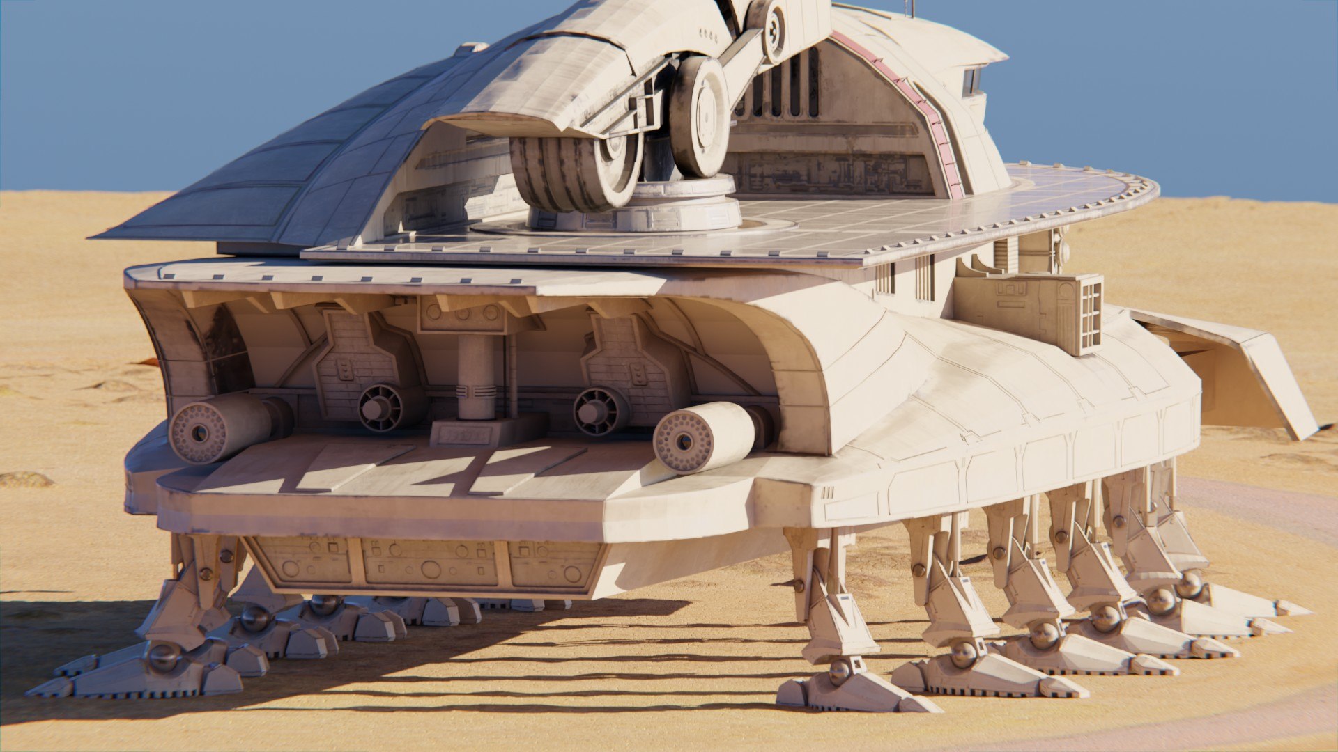 3D Model Star Wars SPHA-T - TurboSquid 2325965