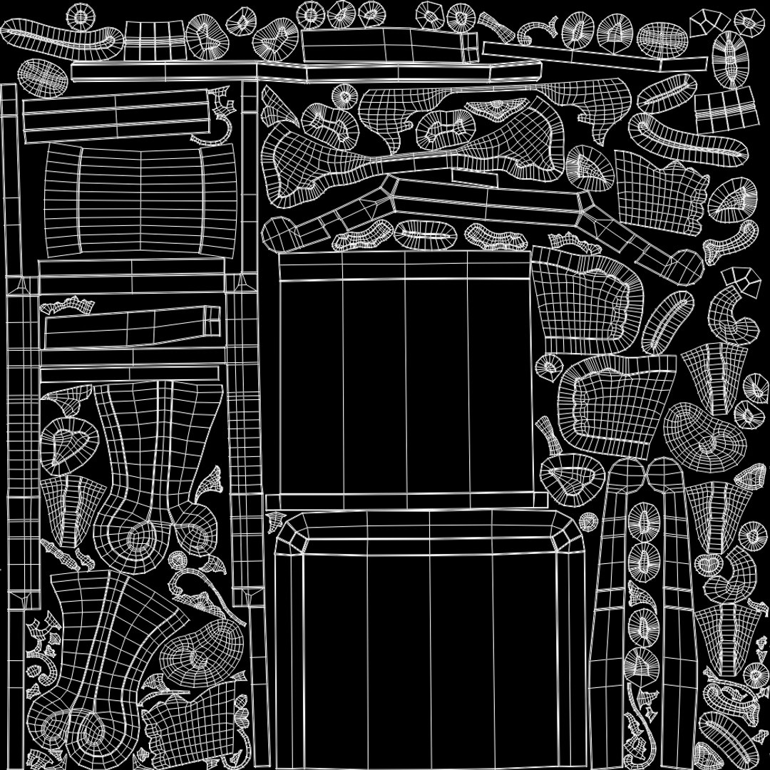 Modular Wooden Chair Balinese Furniture Kit 3D Model - TurboSquid 2400531