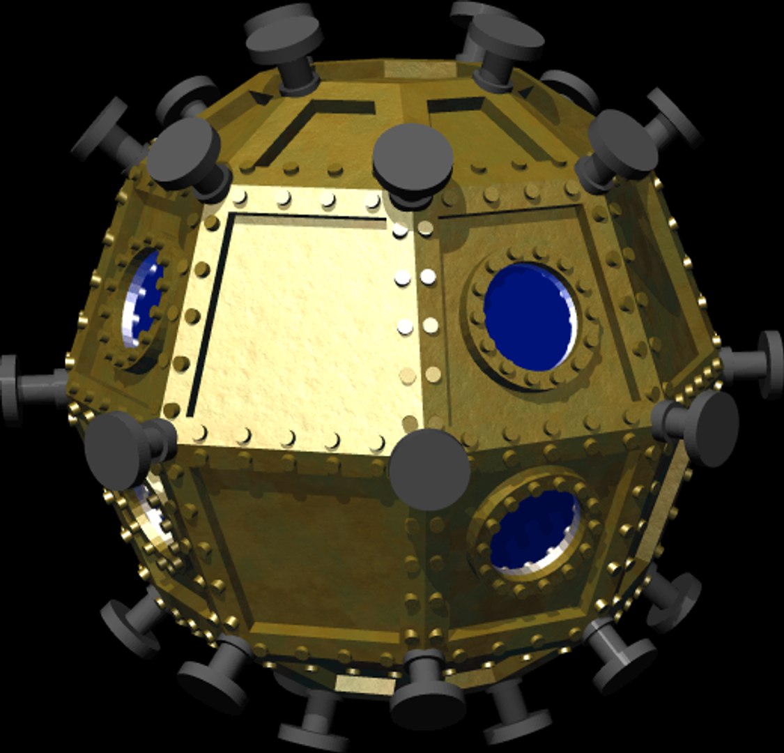 3d Cavorite Sphere Model
