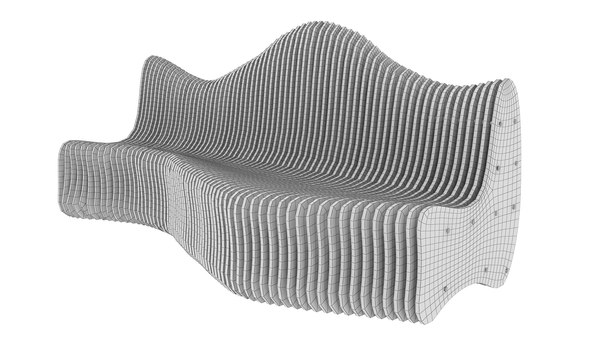 modelo 3d Parametric Sofa 1 - TurboSquid 2084923